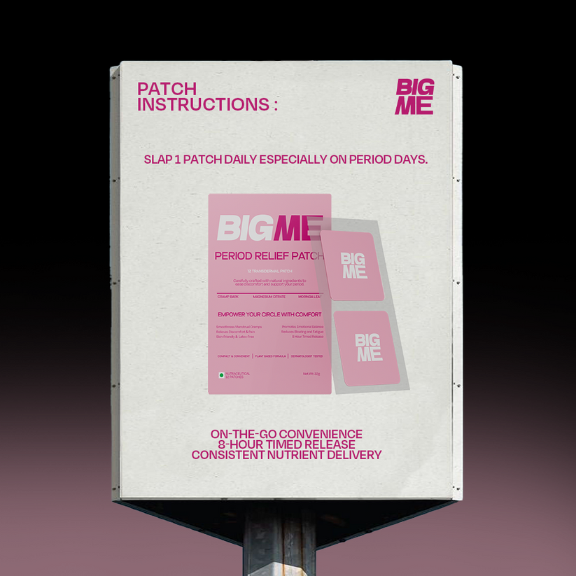 PERIOD RELIEF PATCH – BIGME