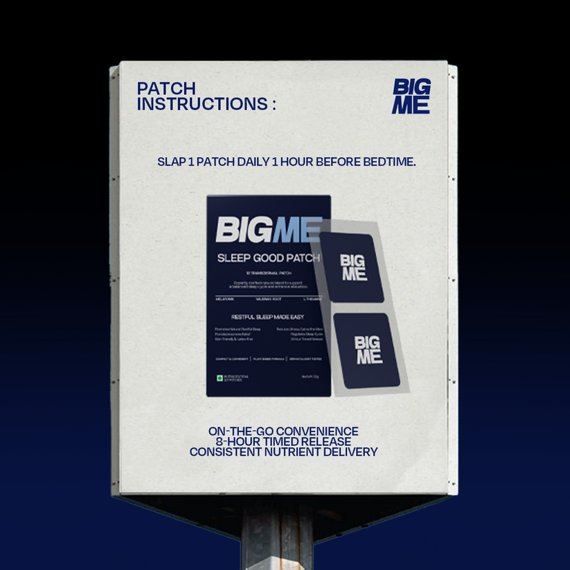 SLEEP GOOD PATCH – BIGME